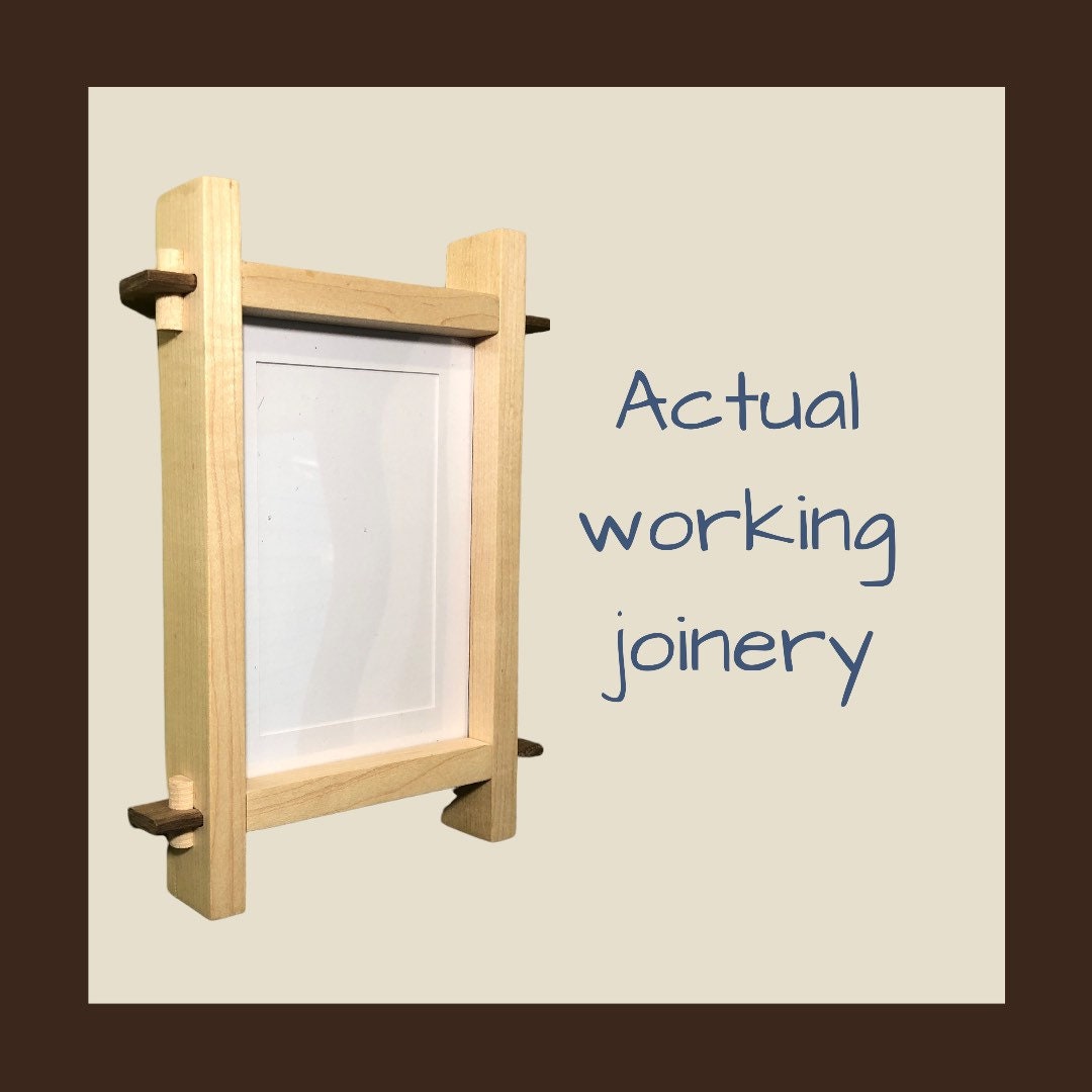 Craftsman Style Picture Frame, Multiple Sizes ( 4x6 , 5x7 , 8x10 ) - Etsy