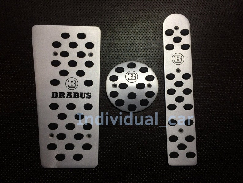 Car Pedal Covers for Brabus Smart 450 451 452 453 Aluminim Anti-slip ...