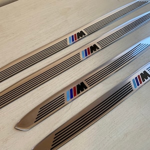 Auto Door Sill Plate Protectors BMW E60 E61 E81 E82 E87 E88 Thresholds ...