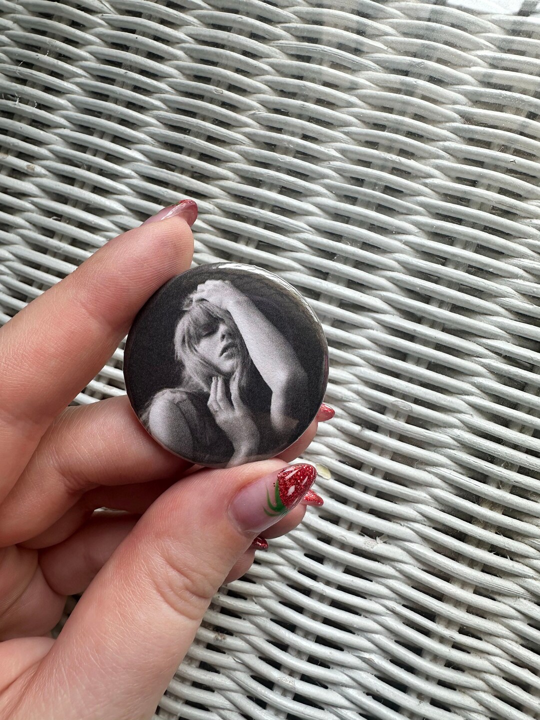 Taylor Swift TTPD Album Cover Button Pin - Etsy