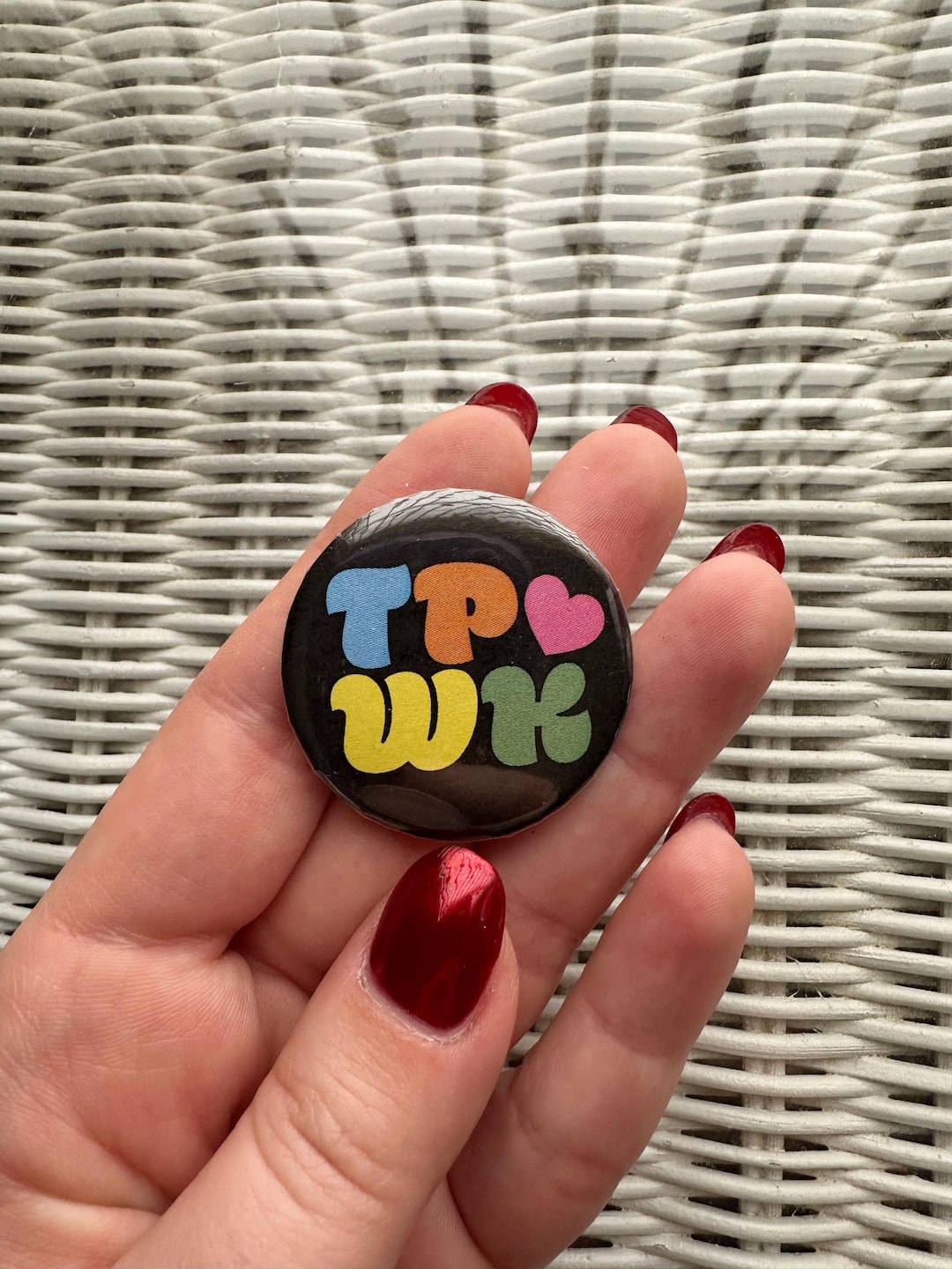 Harry Styles TPWK Button Pin - Etsy