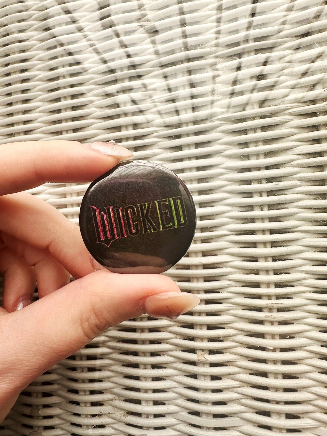 Wicked Movie Button Pin - Etsy