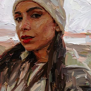 Custom Portrait, Commission Prints, Oil Painting Illustration, Abstract ...