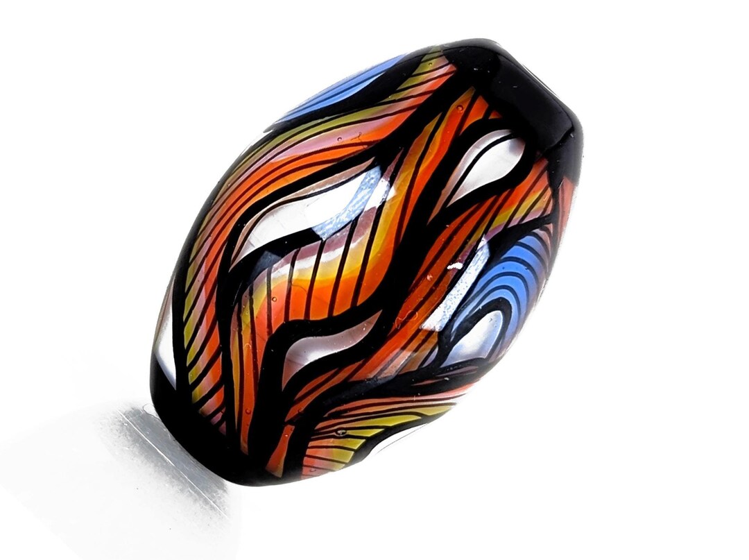 Fire and Ice Tendon Strength Illustration Bead : Contemporary Pattern ...