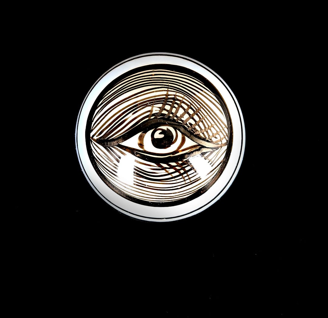 Four Eyes Stalker Marble: Contemporary Pattern in Glass, Handmade ...