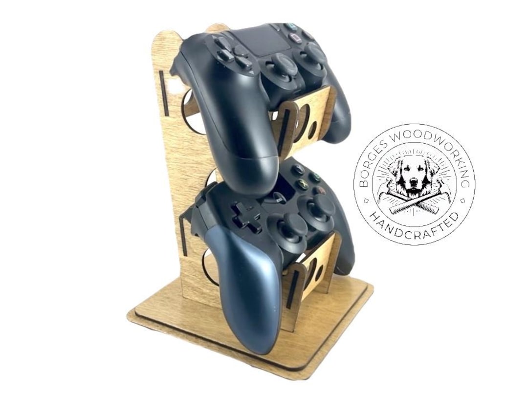 Dual Gaming Controller Stand | Digital File - Etsy