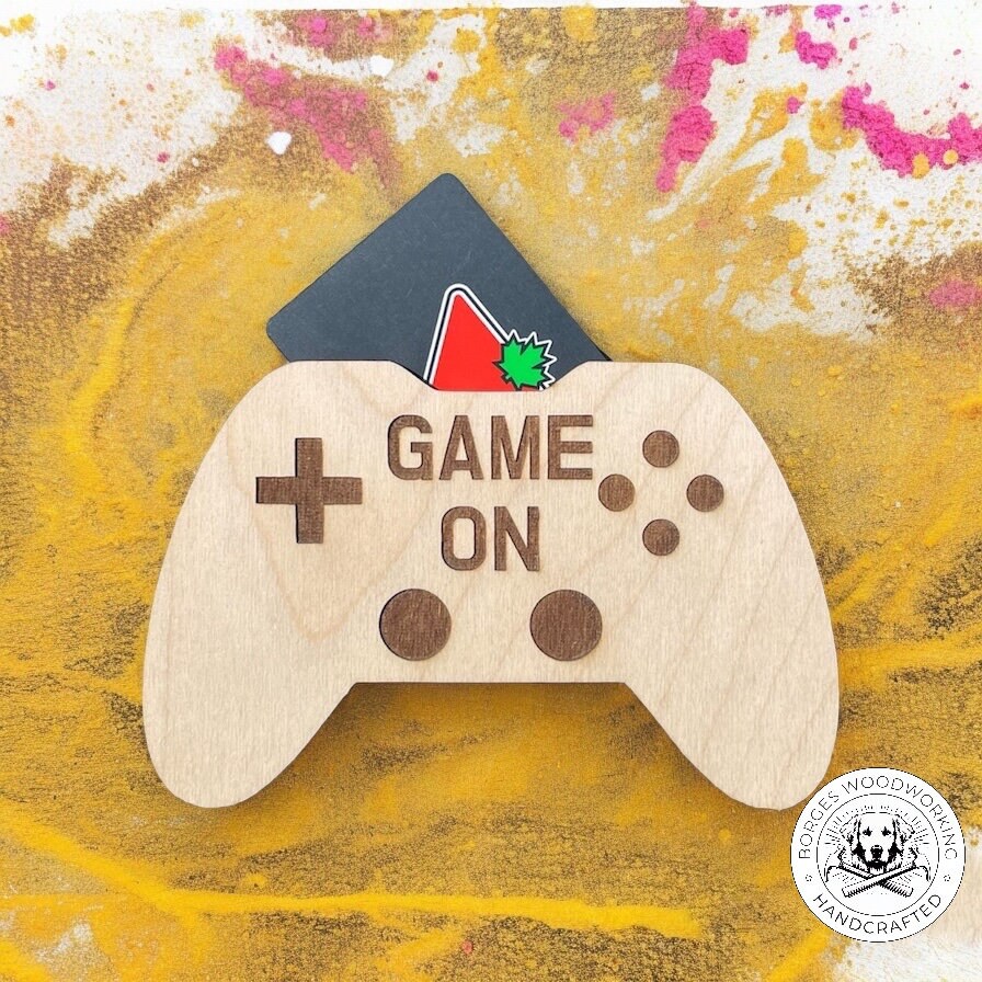 Digital File Game Controller Gift Card Holder - Etsy