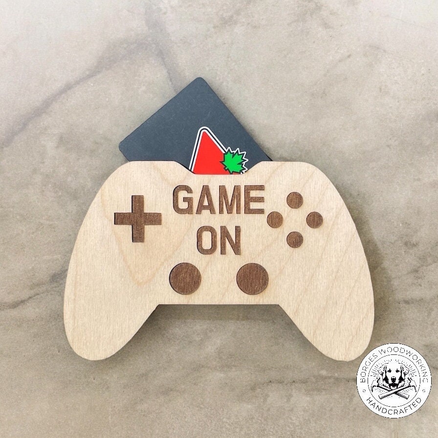 Digital File Game Controller Gift Card Holder - Etsy