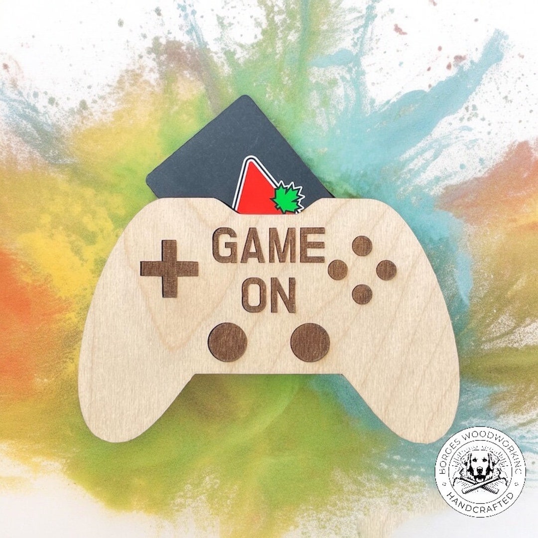 Digital File | Game Controller Gift Card Holder - Etsy