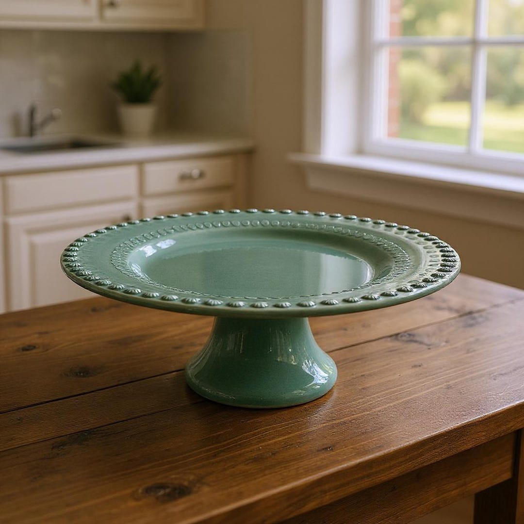 Bordallo Pinheiro Fantasy Pedastal Cake Stand 11” - Etsy