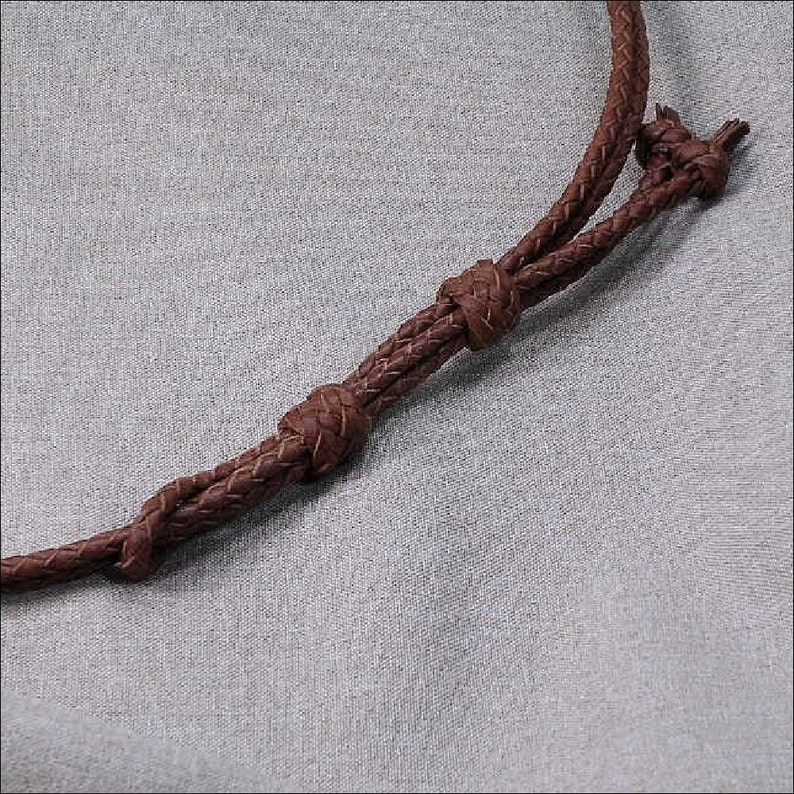 Braided Leather Hat Band - Etsy