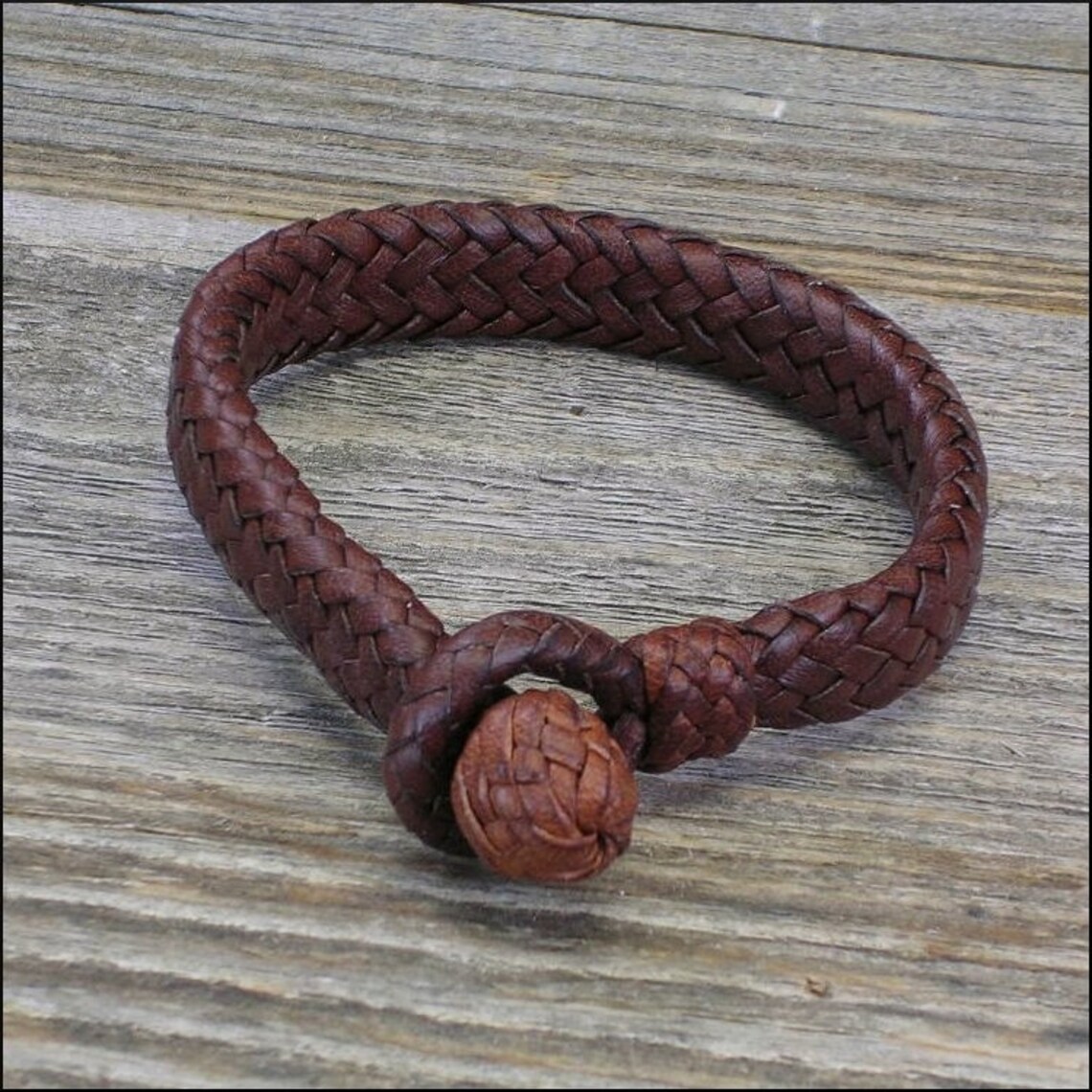The 16 Strand Mens Leather Bracelet - Etsy