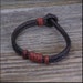 Braided Kangaroo Lace Leather Bracelet - Etsy