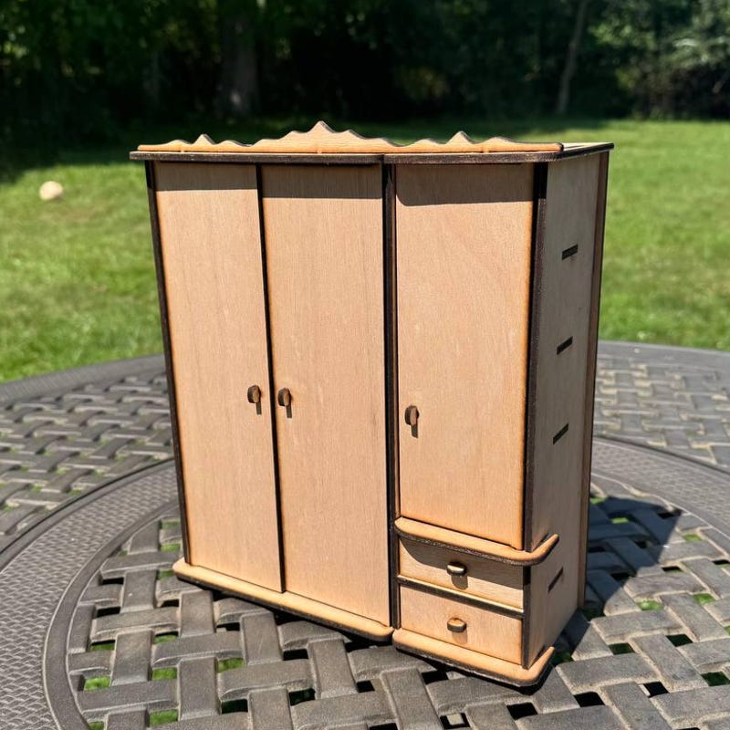 Doll Closet 1/6 Scale - Etsy