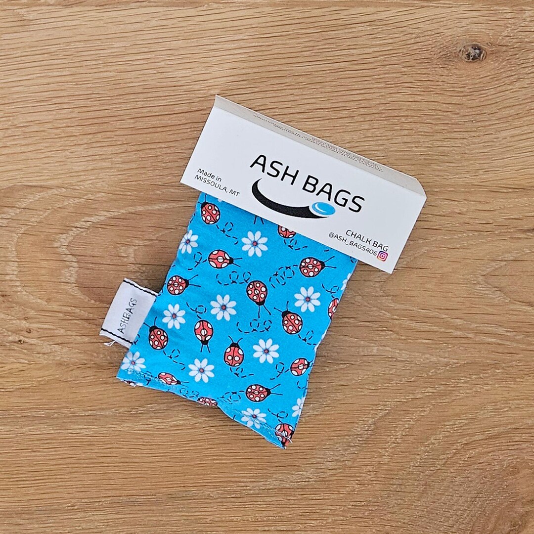 Disc Golf Chalk Bag, Chalk Bag, Gift for Disc Golfer, Rock Climbing ...
