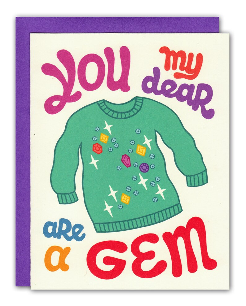 You're A Gem Card | Etsy