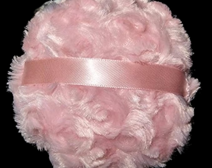 Black Lollipop Body Powder Puff, Shaggy Dusting Powder Puff With Handle ...