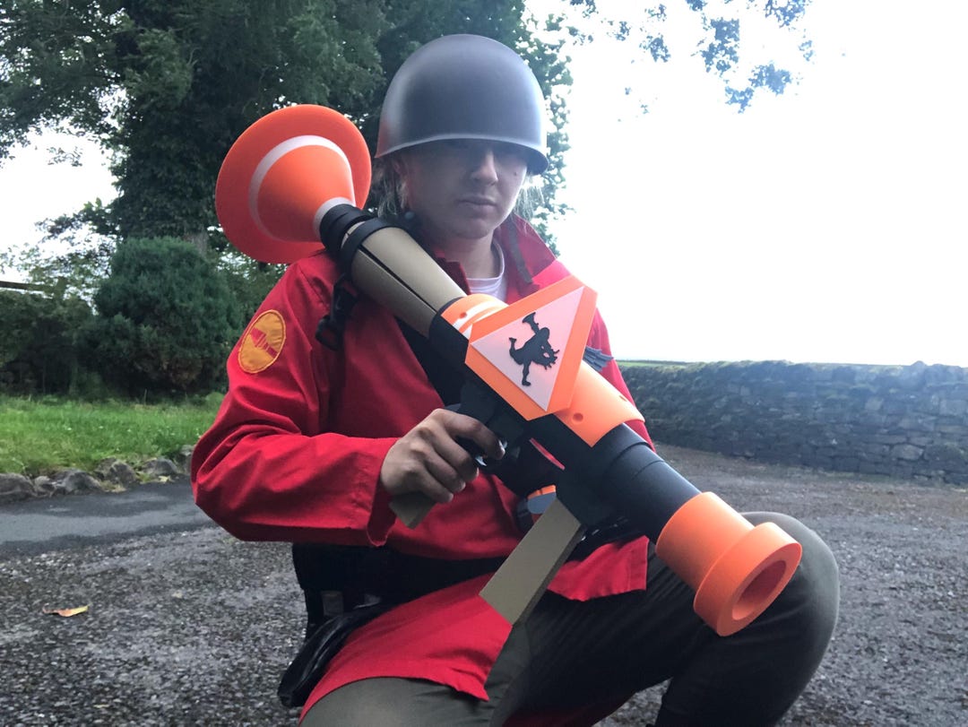 Rocket Jumper - Team Fortress 2 Cosplay Prop - Etsy