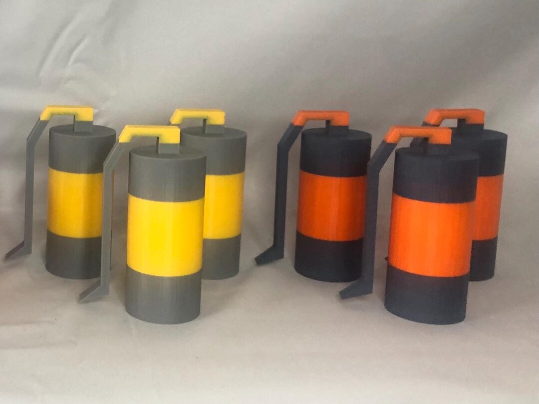 3 Pyro Grenades Team Fortress 2 Prop/toy - Etsy