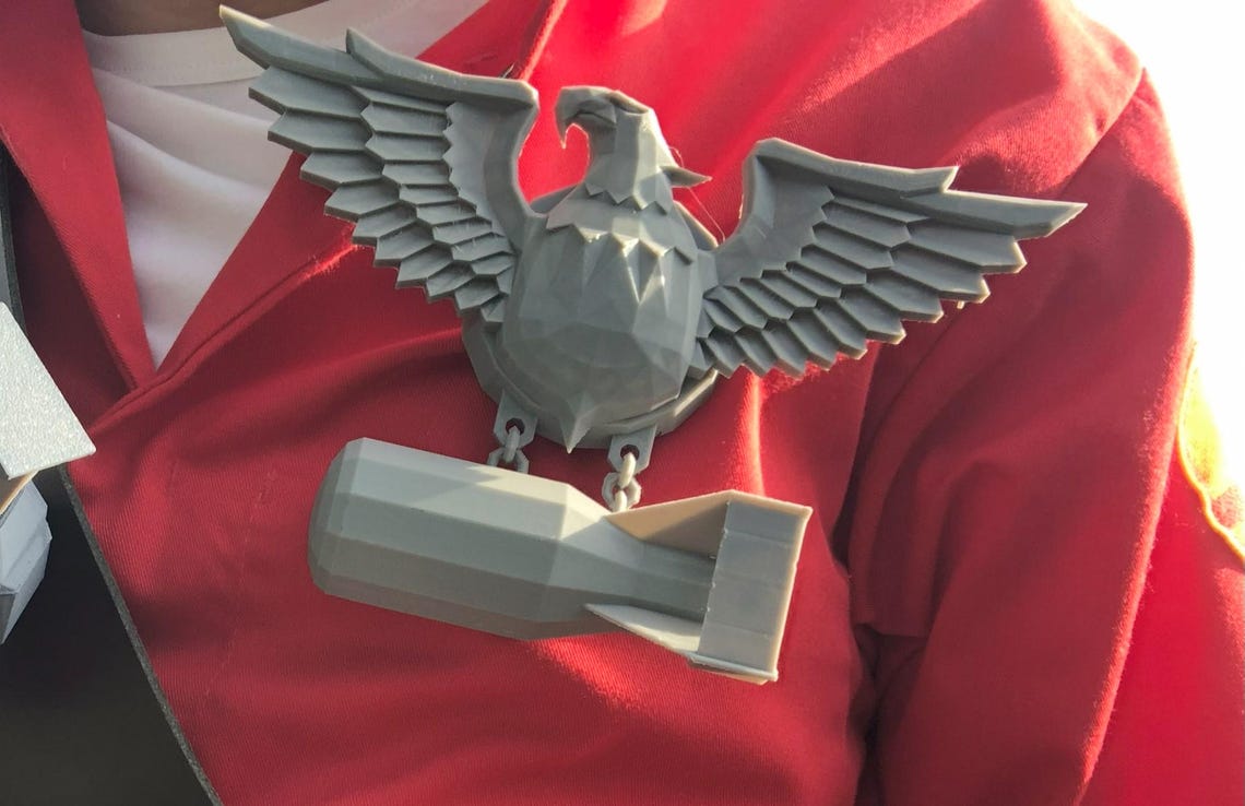 Operation Steel Trap Badge Team Fortress 2 Cosplay Badge - Etsy