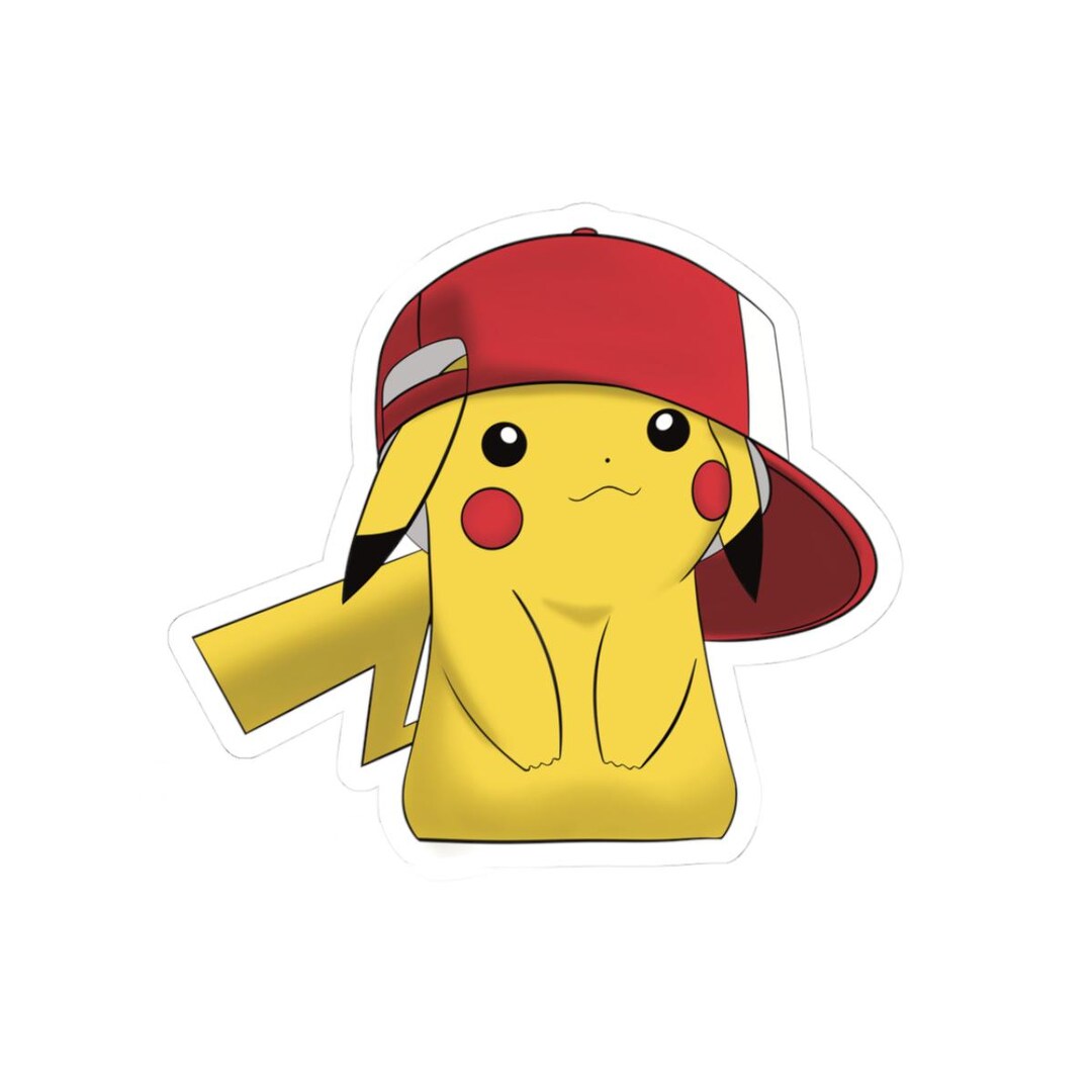 Cute Pika Hat Sticker - Etsy