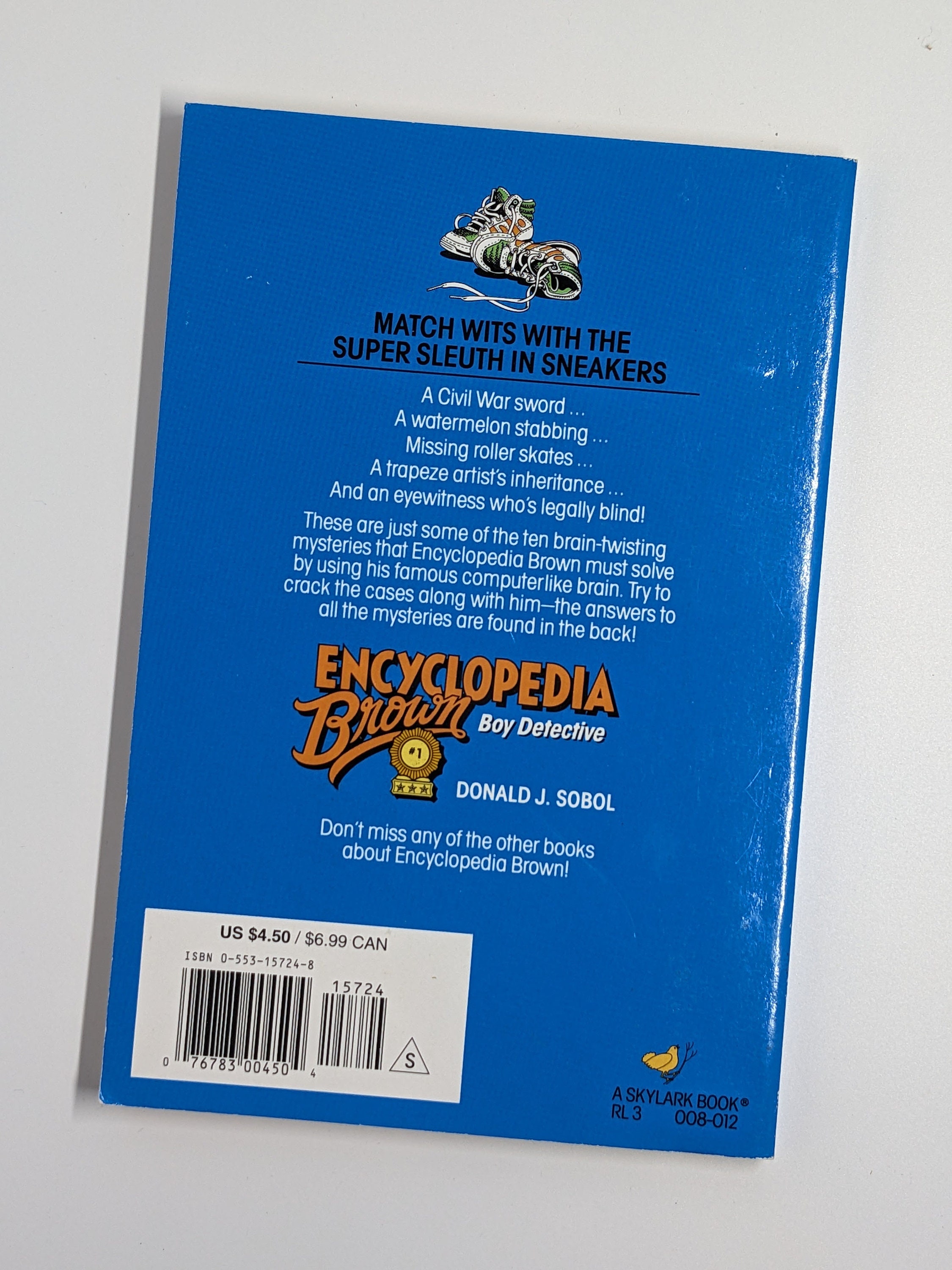 Encyclopedia Brown, Boy Detective - Donald J. Sobol - Paperback - Etsy