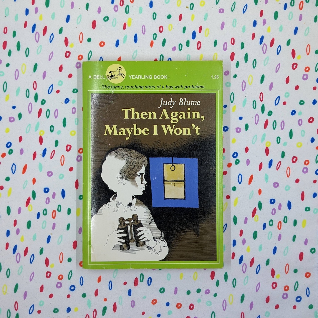 Then Again, Maybe I Won't - Judy Blume - Paperback - Etsy