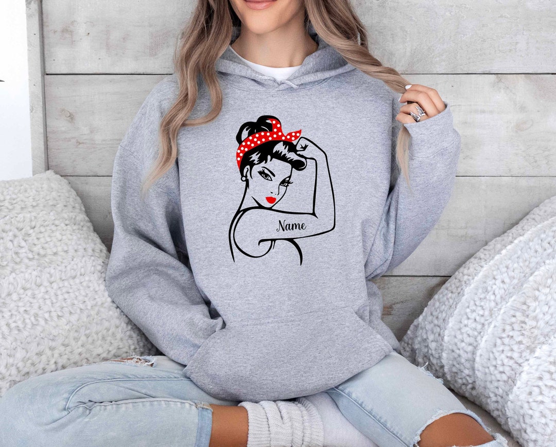 Custom Women Power Hoodie, Girl Face Hoodie, Feminist Hoodie, Gender ...