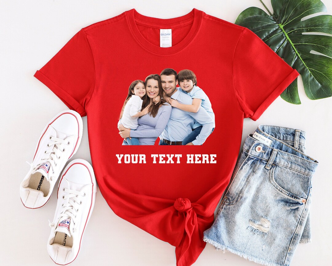 Custom Photo T-shirt, Personalized Photo Shirt, Custom Shirt, Custom ...