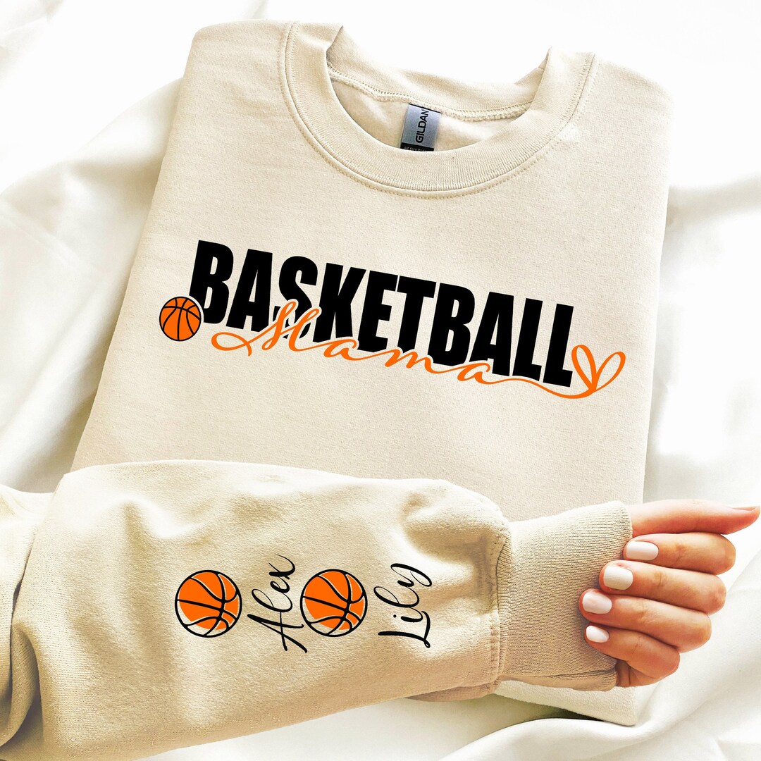 Custom Basketball Mama Sweatshirt, Basketball Mama Sweater, Mom Gifted ...