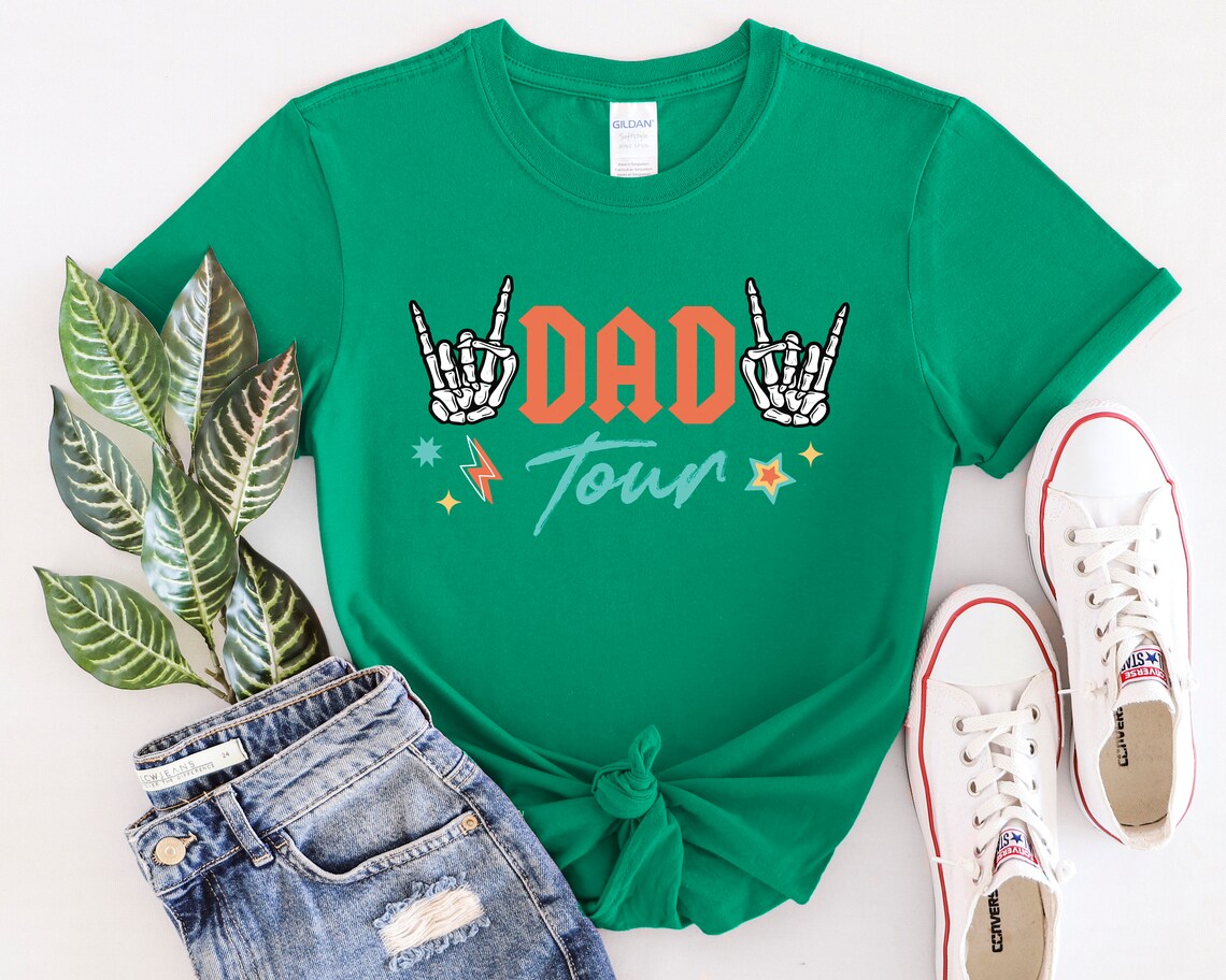 Dad Tour T-shirt, Fatherhood Shirt, Father's Day Shirt, Gift for Father ...