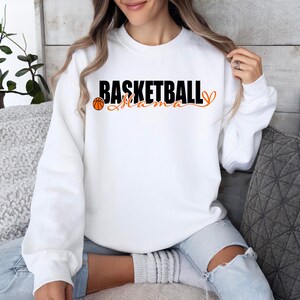 Custom Basketball Mama Sweatshirt, Basketball Mama Sweater, Mom Gifted ...