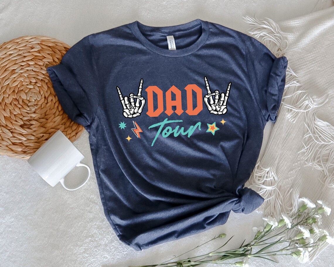 Dad Tour T-shirt, Fatherhood Shirt, Father's Day Shirt, Gift for Father ...