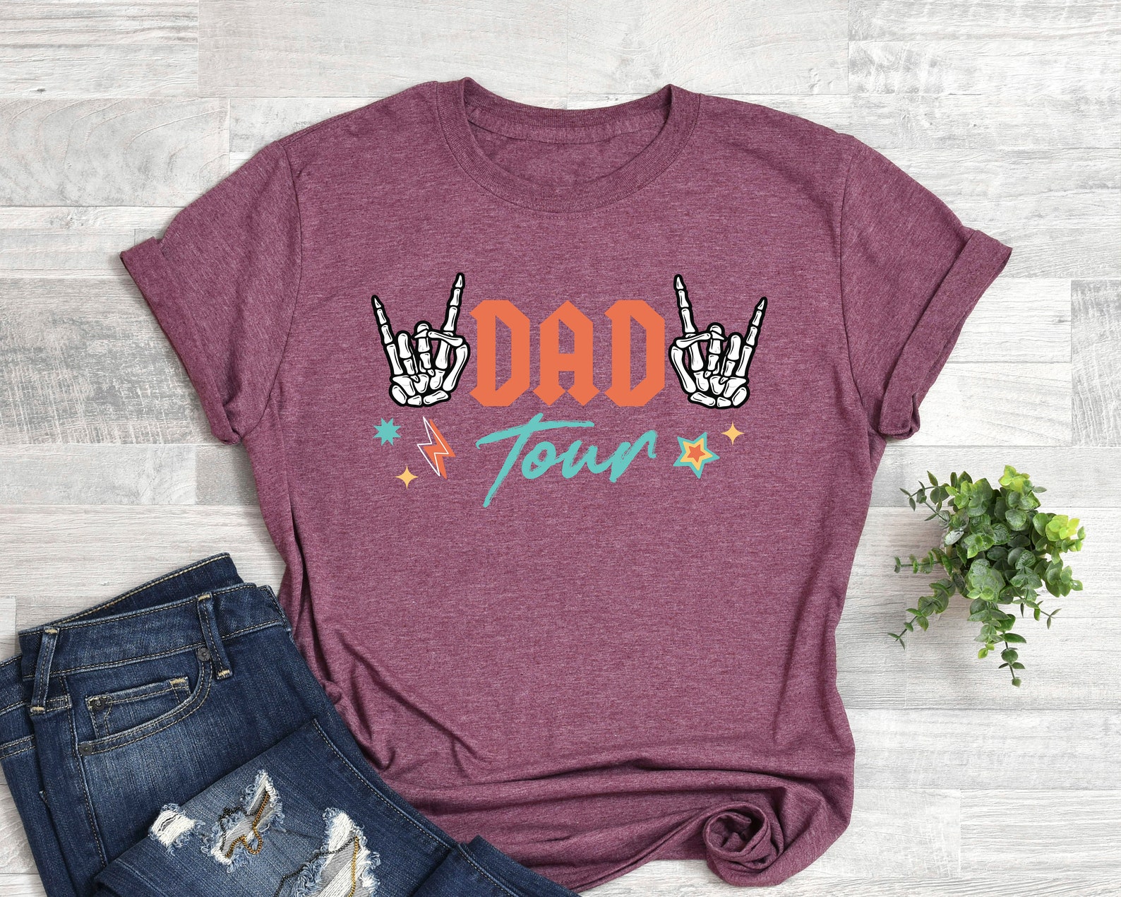 Dad Tour T-shirt, Fatherhood Shirt, Father's Day Shirt, Gift for Father ...
