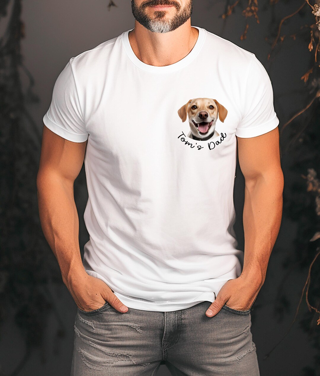 Custom Pet T-shirt, Custom Shirt With Pet Photo and Name, Custom Dog ...