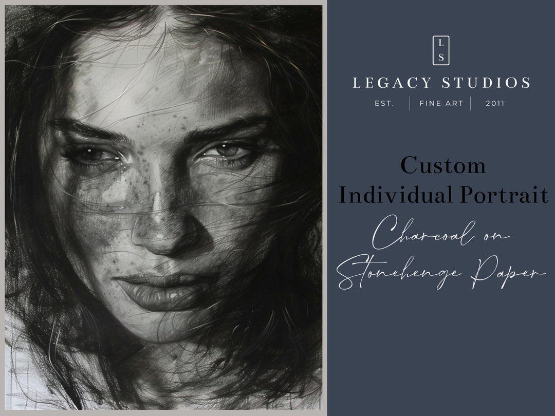 Custom Individual Portrait Drawing - Etsy