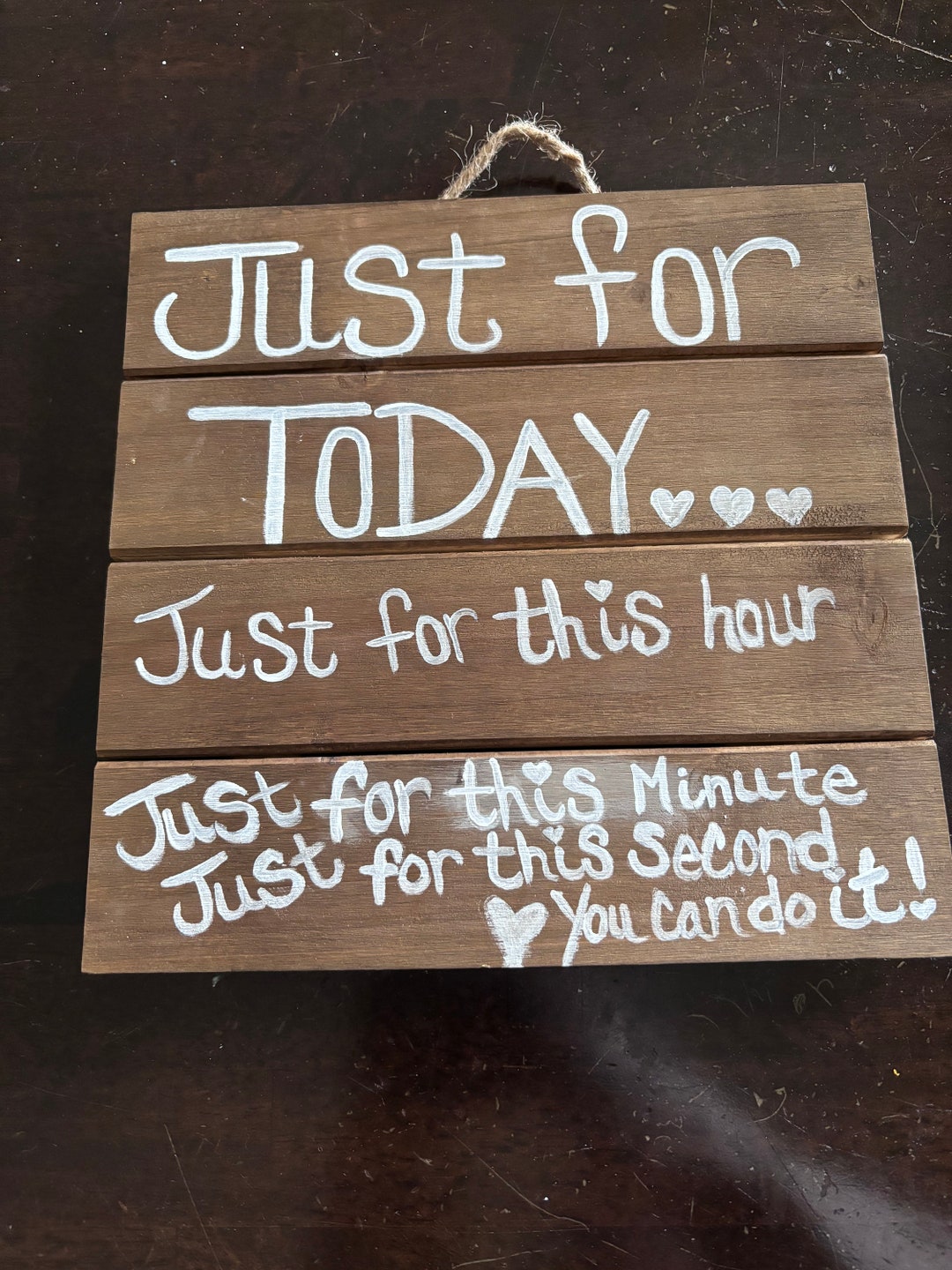 Just for Today - Etsy