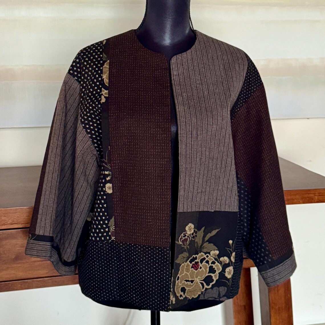 Asian Inspired Jacket Features Japanese Dobby Cloth - Etsy