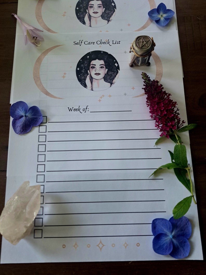 Self Care PDF | Self Care Routine | Weekly | Checklist | Pages | Instant Color Printable ...