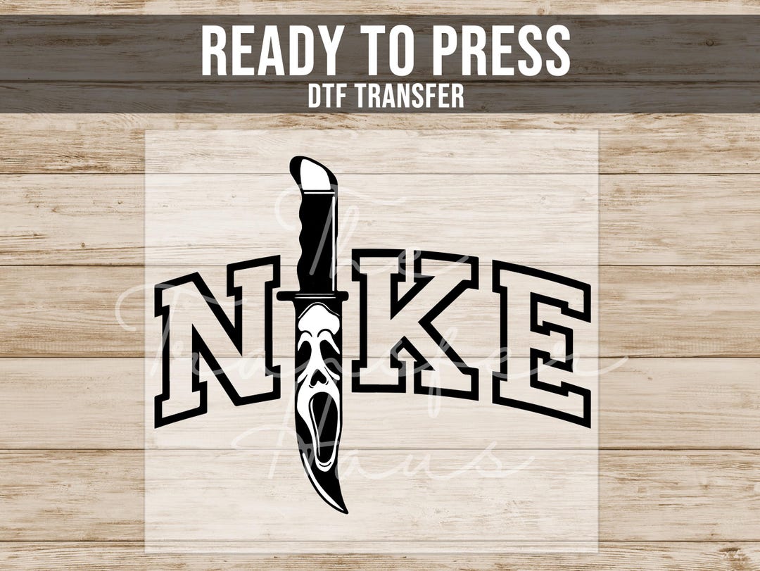 Ghost in Knife DTF Transfer - Ready to Press Transfer - Halloween ...