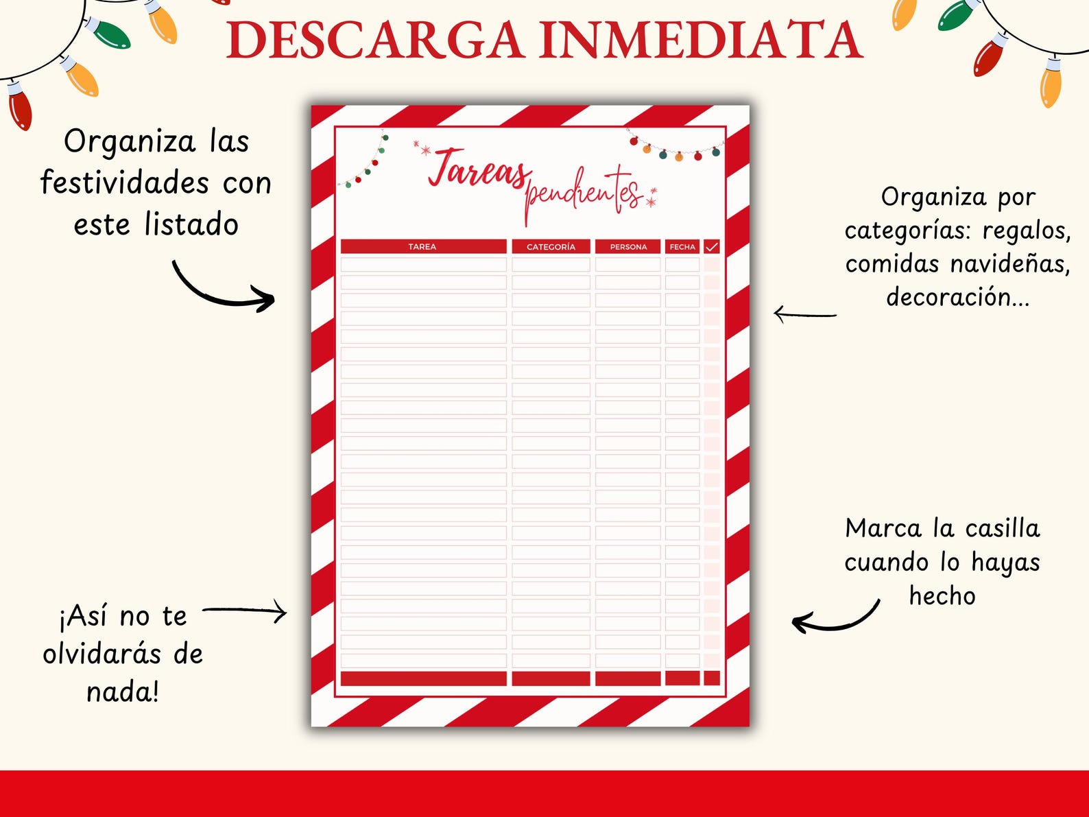 Christmas Planner - Christmas Management - Organize Budget, To-do Lists ...