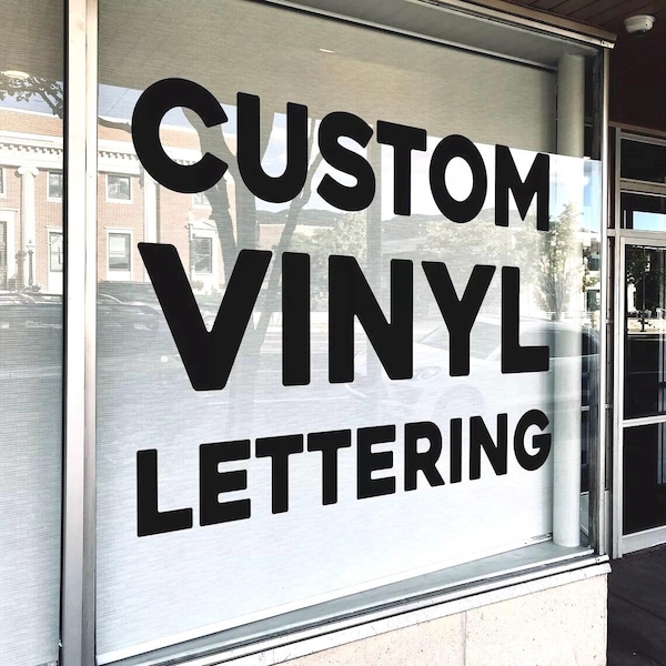 Vinyl Lettering - Etsy