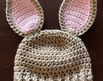Baby Bunny Rabbit Ears Hat Pattern for Crochet INSTANT DOWNLOAD - Etsy