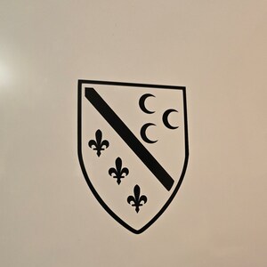 Sandzak Coat of Arms | Sandzak Grb | Vinyl Decal - Etsy