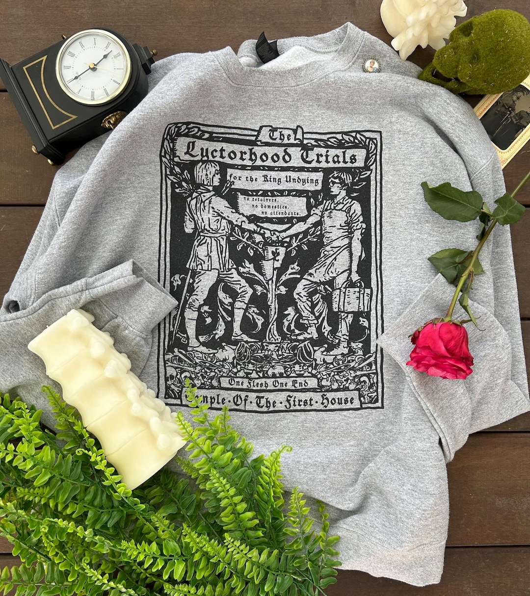 Cam & Pal Lyctor Crew Neck Gildan Sweatshirt // Bookish // Gideon the ...