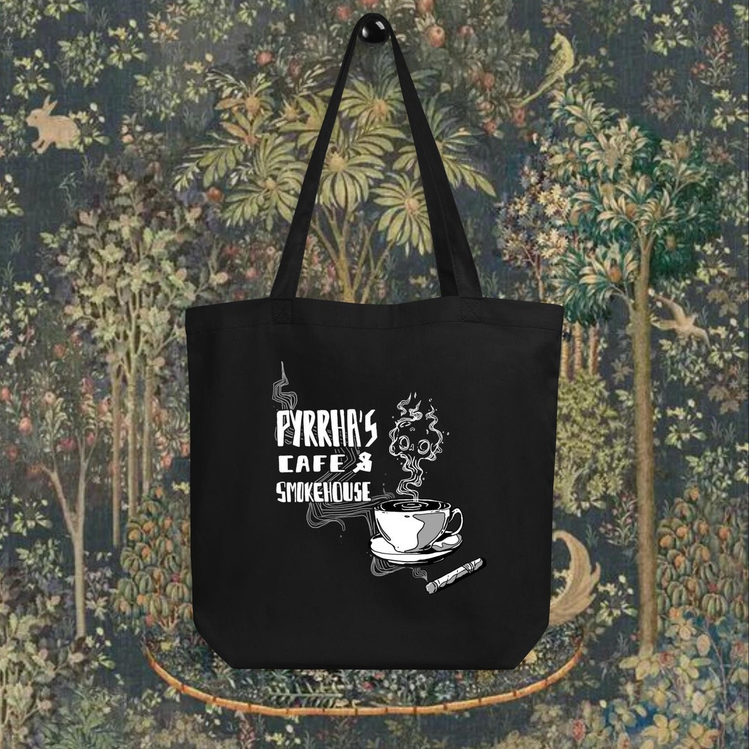 Pyrrha Dve's Cafe and Smokehouse Tote Bag // Bookish // Gideon the ...