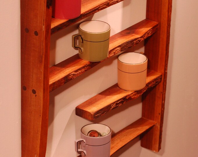 No. 15 - Five-level Live Edge Display Shelf - Etsy