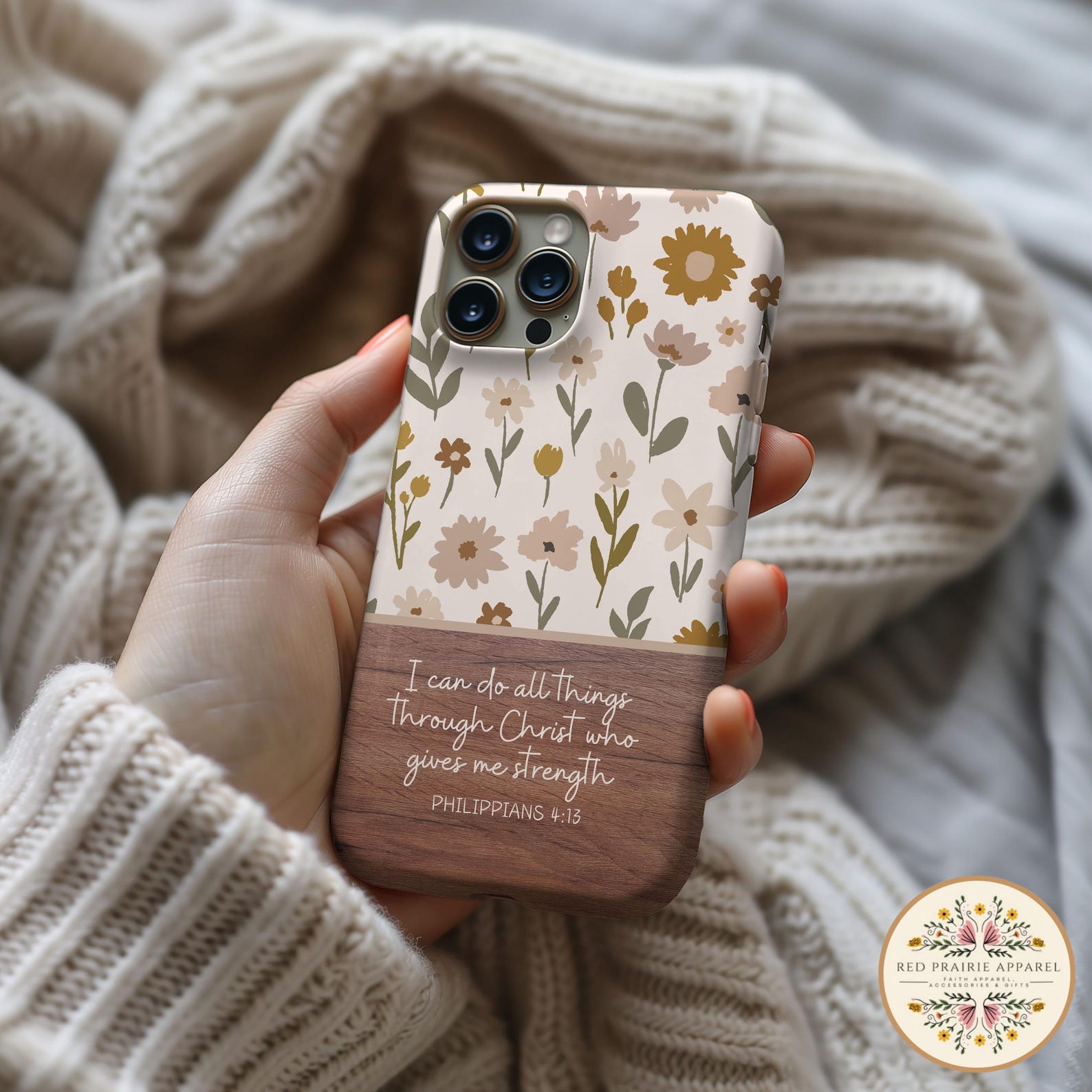 Christian Phone Case Rooted in Him Case iPhone Samsung Google Phone ...
