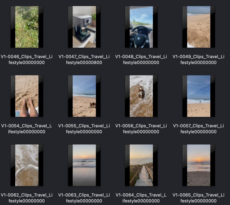 60 Original Faceless Travel and Lifestyle Vertical Videos for Instagram ...