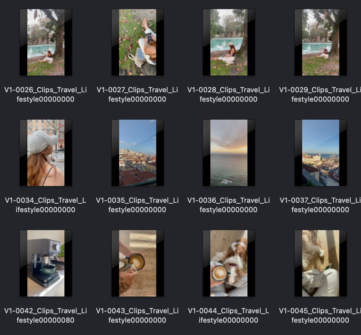 60 Original Faceless Travel and Lifestyle Vertical Videos for Instagram ...